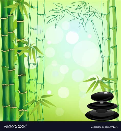Zen Background Royalty Free Vector Image Vectorstock