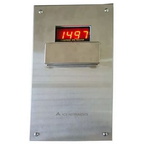 Flameproof RPM Indicator RS Modbus Communication For Speed Measurement Model Name Number