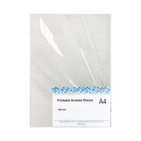 Printable Acetate Sheets Single Sheet — Shoprca