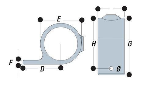 199 Single Sided Fixing Bracket Kee Systems