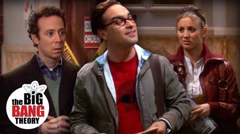 Leonard Gives Penny And Stuart Dating Advice The Big Bang Theory