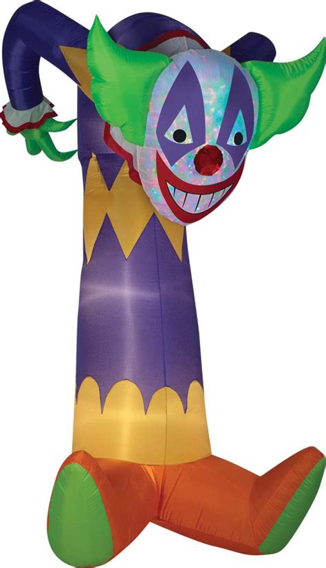 Airblown Kaleidoscope Clown Halloween Inflatables