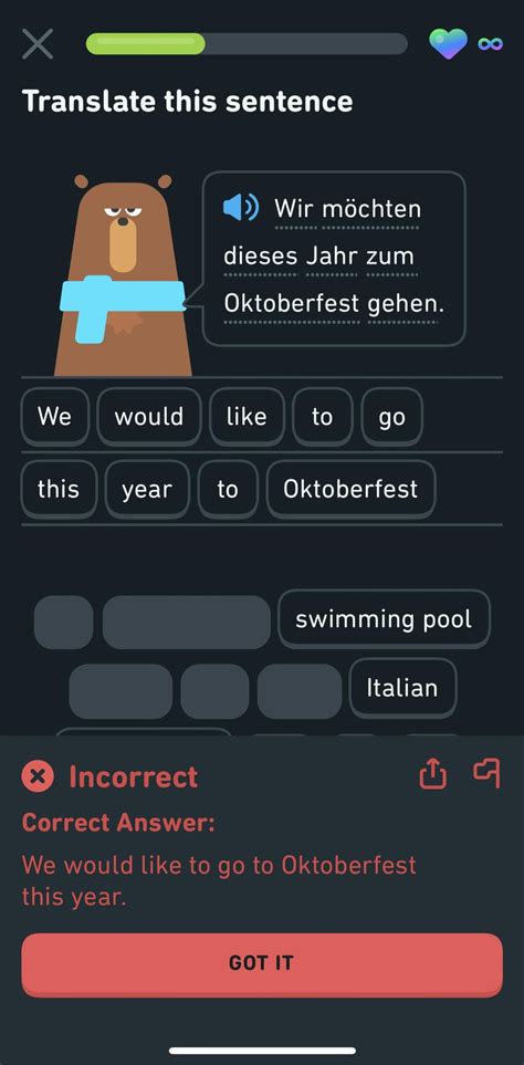 [german] Is This Grammatically Incorrect English R Duolingo