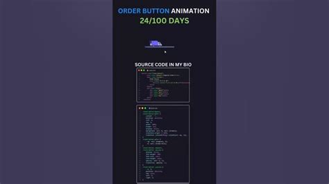 Order Button Animation Full Code Link In Bio Coding