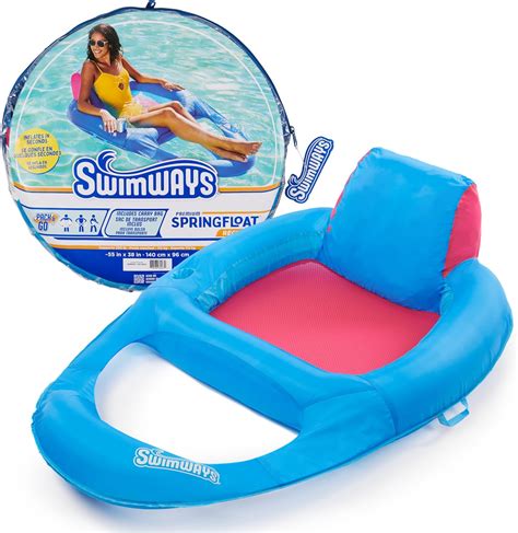 Swimways Spring Float Premium Recliner Pool Lounger