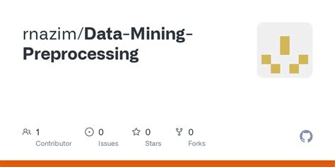 Github Rnazim Data Mining Preprocessing
