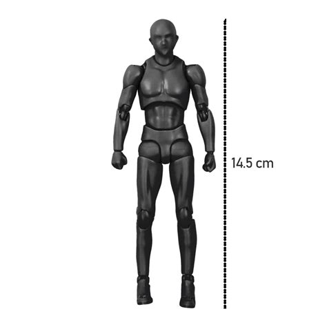 Shfiguart Body Kun Dx Set Mannequin Action Figure Replika 11 Male