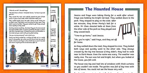 Halloween Haunted House Story Pdf Halloween Resources