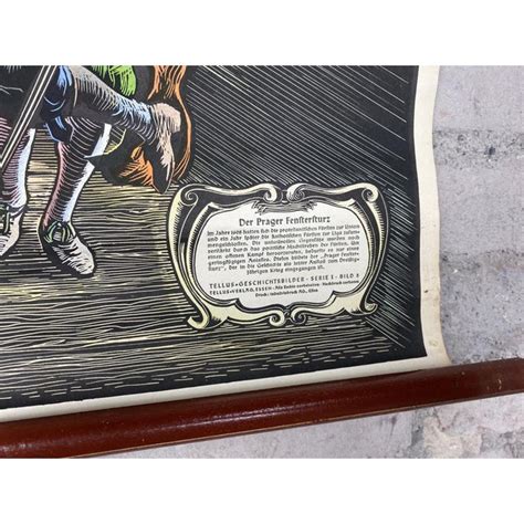 Vintage School Wall Chart Chairish