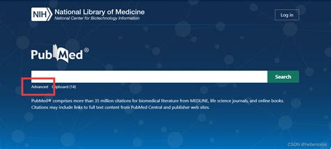 【pubmed】生物医学文献数据库检索指南pubmed数据库 Csdn博客