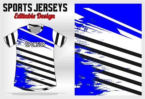 Sports Jersey Pattern 51 Graphic By Ianjatiwasesa · Creative Fabrica