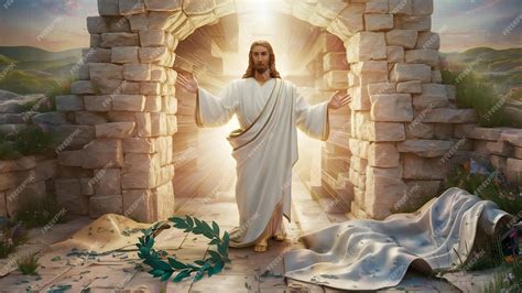 Premium Photo Resurrection Of Jesus Christ Bible Story