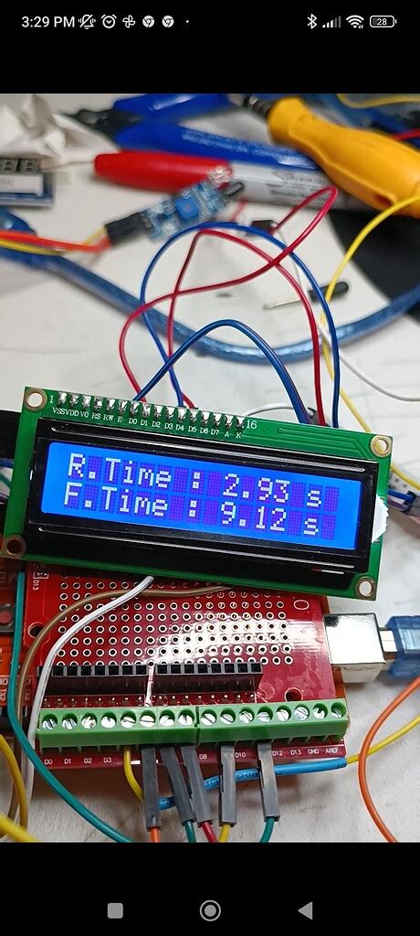 Cronometro lineas Español Arduino Forum