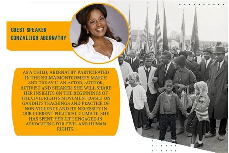 Donzaleigh Abernathy Daughter Of Rev Ralph Abernathy To Speak In Winters On April 7 Davis
