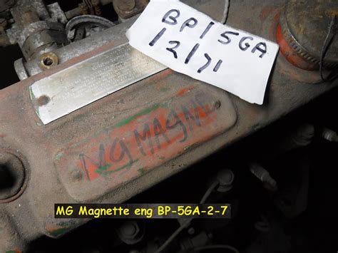 Mg Magnette Engine Bp 5ga 2 7 Joop Stolze Classic Cars