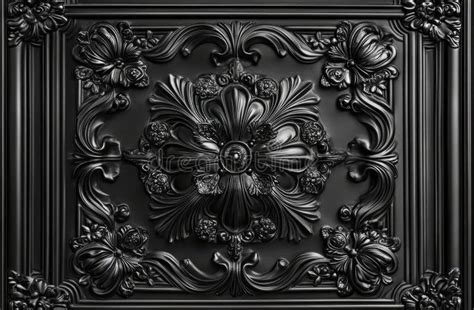 A White Ceiling In The Rococo Style Featuring Classic Architectural