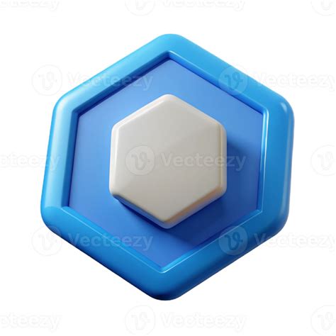 Exquisite Futuristic Octagonal Badge With A Central Square Geometric Crisp Edges With Scalable