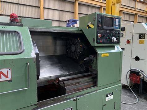 hwacheon fanuc ot cnc control 5000 rpm ecoturn 2 axis