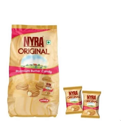 Toffee Round Nyra Original Premium Butter Candy Packaging Type Packet Packaging Size 100 Pcs