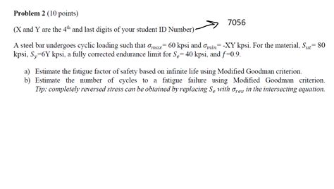 Solved Problem 2 10 Points X And Y Are The 4th And Chegg Com