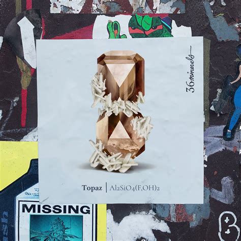 Topaz Sticker 36minerals