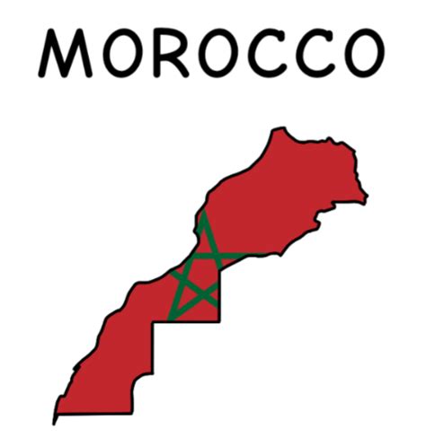 Flag Map Of Morocco By Countryballcv On Deviantart