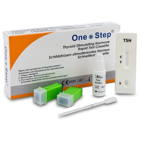 Thyroid Test Home Tsh Underactive Testing Kit 1 Test Pack Home