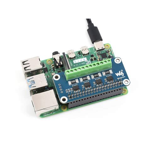 Ch Current Voltage Power Monitor HAT For Raspberry Pi I C SMBus Interface