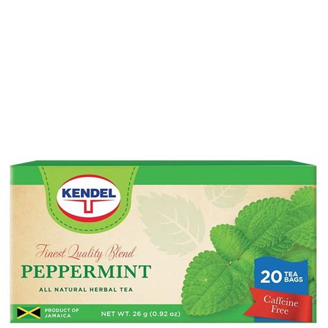 Kendel Peppermint Tea 20 Units Fedlin Limited