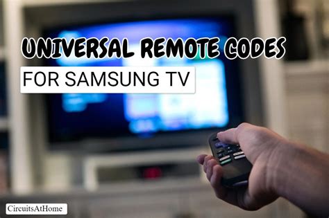 What Are The Universal Remote Codes For A Samsung Tv Detailed And