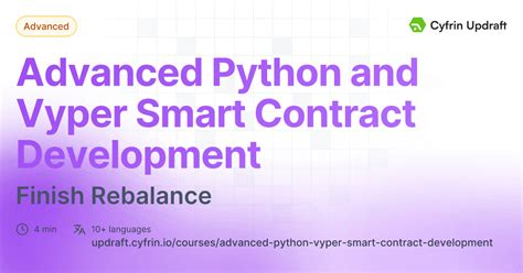 Video Moccasin Portfolio Rebalance Finish Rebalance Advanced Python And Vyper Smart