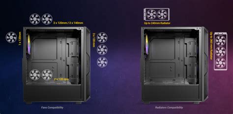 Antec Ax61 Elite Argb Tempered Glass Mid Tower Atx Case Black Ax61