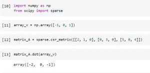 Python Scipy Sparse Csr Matrix Python Guides
