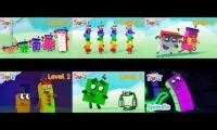 Numberblocks Episodes 31 36 Youtube Multiplier