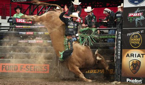 Download Bull Riding Actionat P B R Event Wallpaper