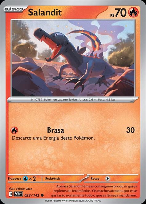 Salandit 023142 Pokémon Myp Cards