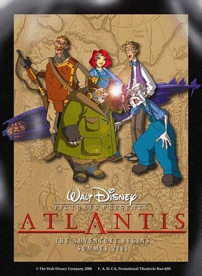 Atlantis The Lost Empire Movie Poster Gallery Animated Movie Posters