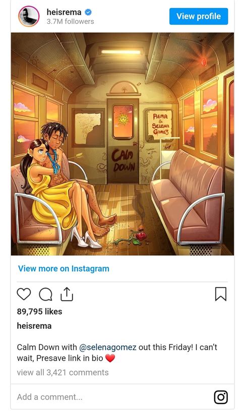 Rema And Selena Gomezs “calm Down” Remix Is Coming This Friday 36ng