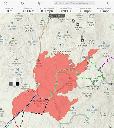 Current Arizona Wildfires Map