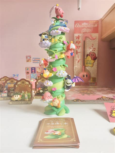 I Just Got This Kirby Tree In Dreams Figurine Set In The Mail A Few Days Ago Dont Mind All My