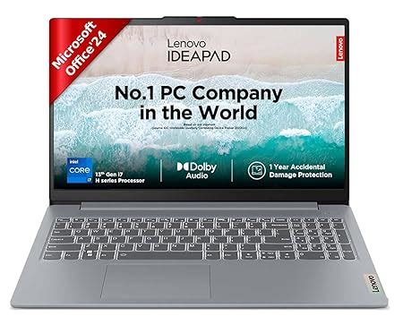 Lenovo Ideapad Slim Th Gen Intel Core I H Fhd Ips Laptop Gb Gb Ssd Intel