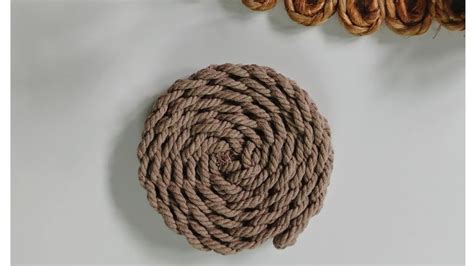 Macrame Coaster Tutorial Macrame Round Coaster New Design Simple