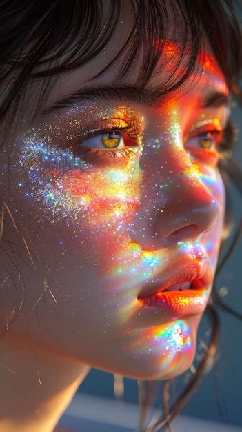 Premium Photo 2095 Model With Mirror Grid Pattern