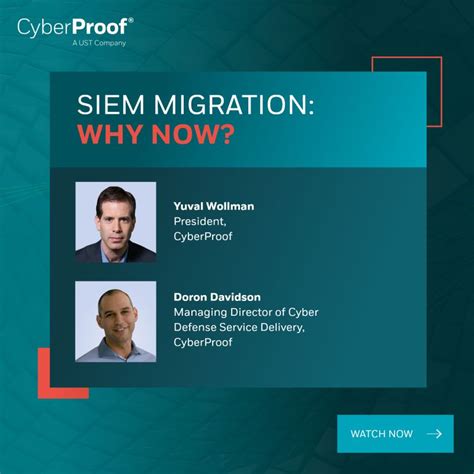 Cyberproof On Linkedin Siem Migration Why Now