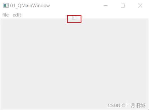 qt从入门到实战x篇 10 qmainwindow菜单栏menu bar和工具栏tool bars（qt中枚举值都以“qt “开头、控件都