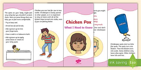 Ks1 Chicken Pox Information Leaflet Teacher Made Twinkl