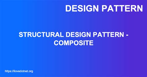 Structural Design Pattern Composite I ️ Dotnet