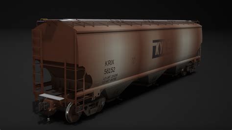Kyle Covered Hopper Railcar Train Sim Community