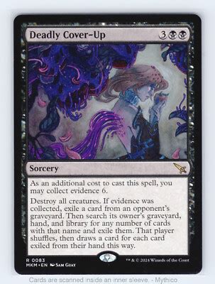 Mtg Deadly Cover Up Murders At Karlov Manor Nm Ebay