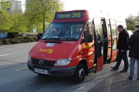 The London Bus Route That Used Tiny Buses Which Looked Like Converted Vans To Fit Through The